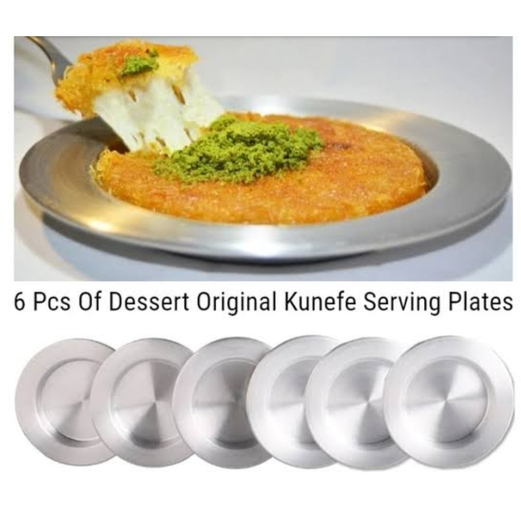 Thick Aluminum Kunefe Cake Plate / Typical Turkish Kunafa Cake Pan ...