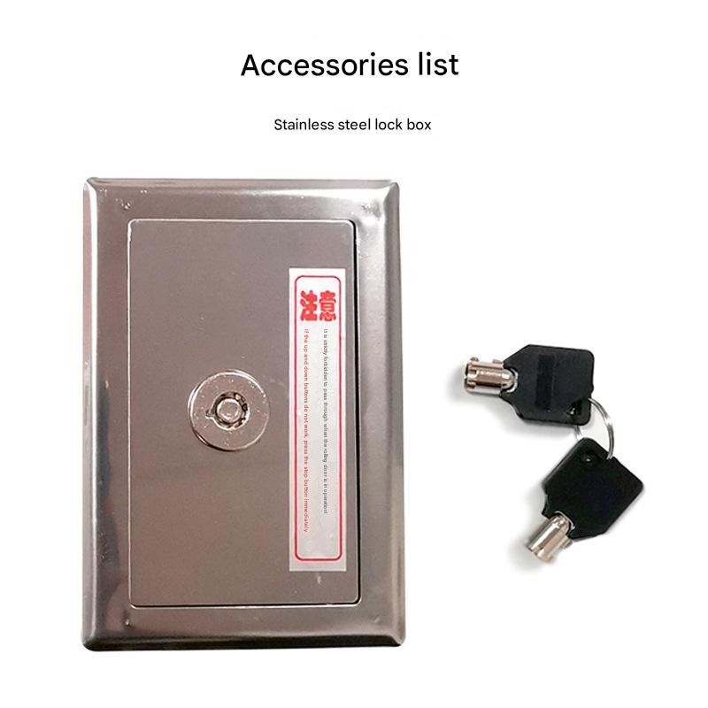 Mypublic Universal Electric Rolling Door Manual Switch Lock Box Garage ...