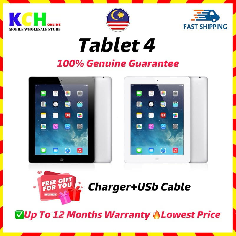 USED Tablet 4 (Secondhand) | Shopee Malaysia
