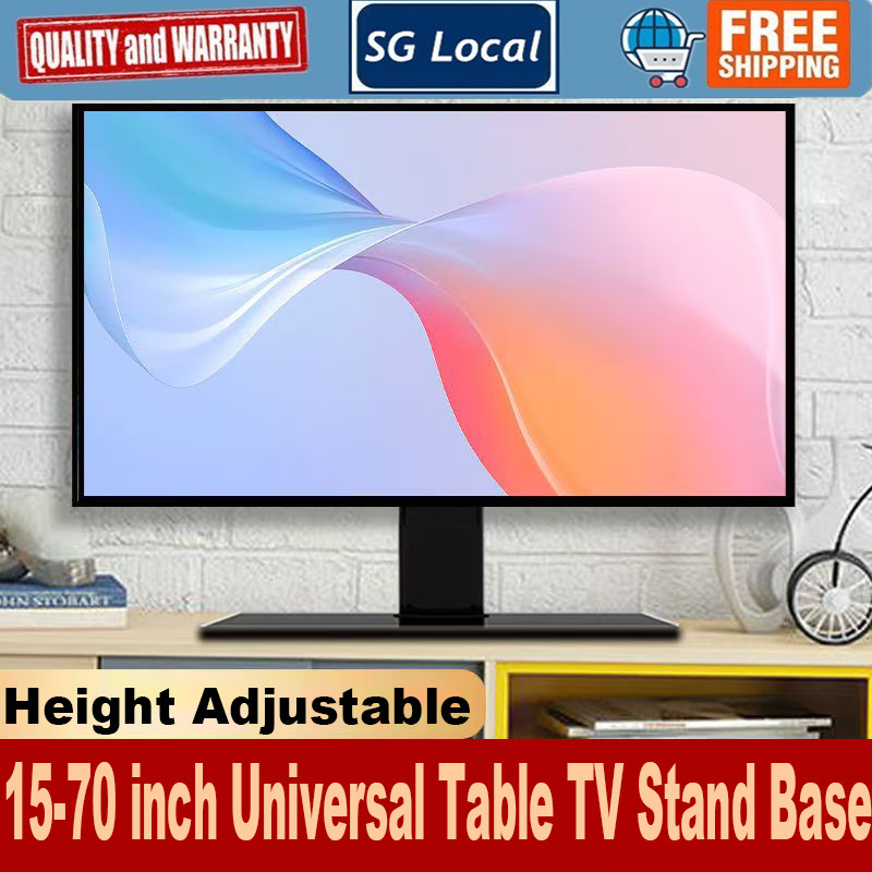 SG Local- NEW Mobile Tv Stand Universal Base For 15-70 inch LCD LED ...
