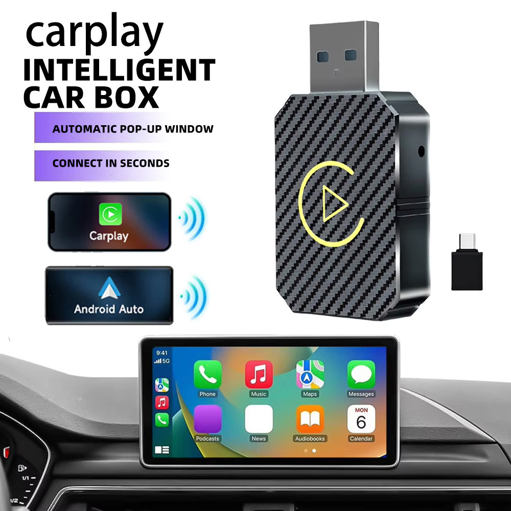Wireless Carplay Android Auto Adapter Android Auto 2 In 1 Ai Box ...