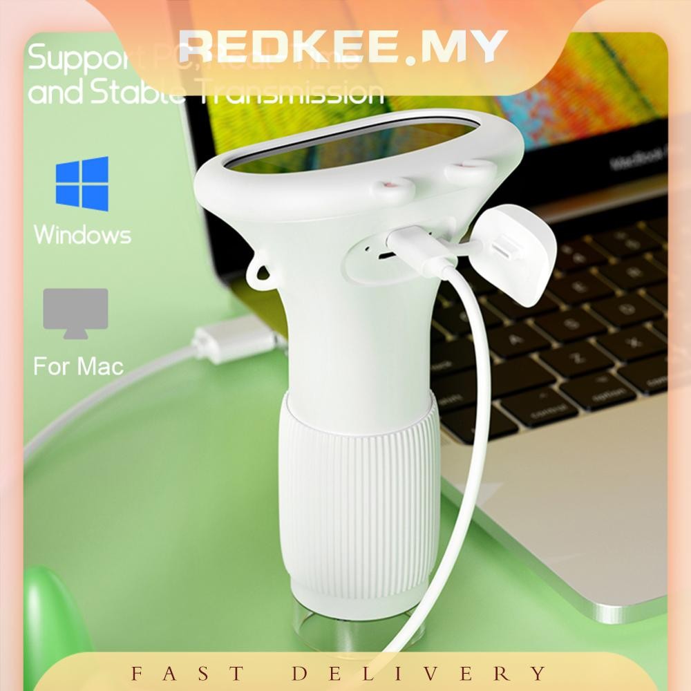 [Redkee.my] 1000X Handheld HD Microscope 2 Inch IPS Screen Lab Digital ...