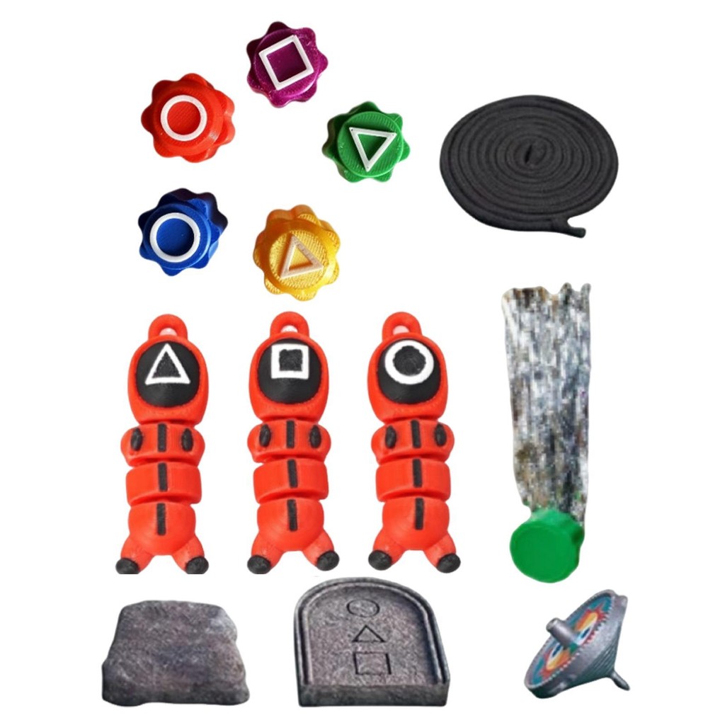 Squid Game 2 Folk Pebble Game Set Traditional Pebbles Catching Game ...