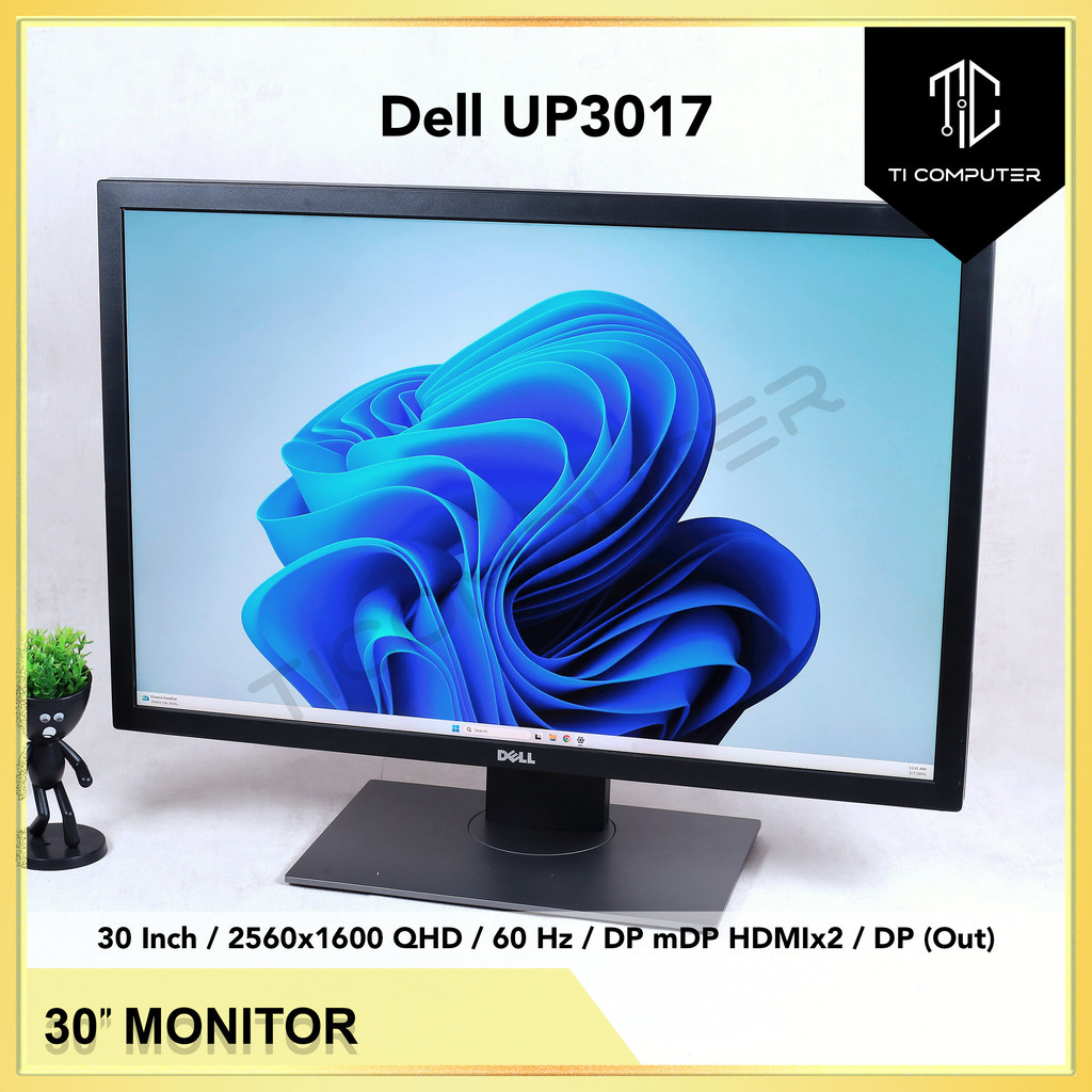 Dell Ultrasharp 2K UP3017 30 inch QHD IPS Panel Widescreen HDMI DP Refurbished Monitor | Shopee ...