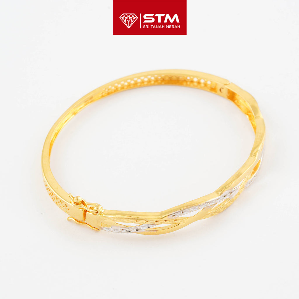 STM Exclusive Bangle 916 (22K Gold) | Shopee Malaysia