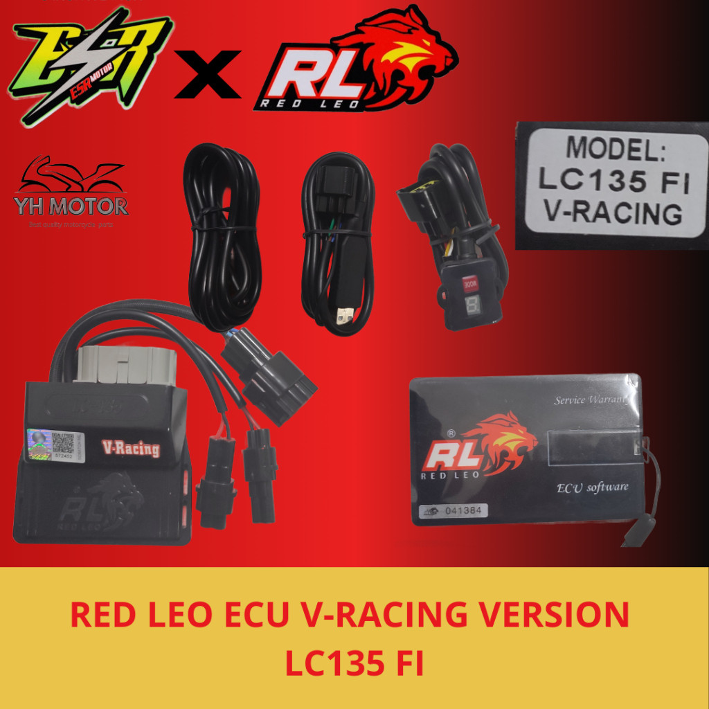 RED LEO ECU V-RACING VERSION LC135 V8 FI | Shopee Malaysia