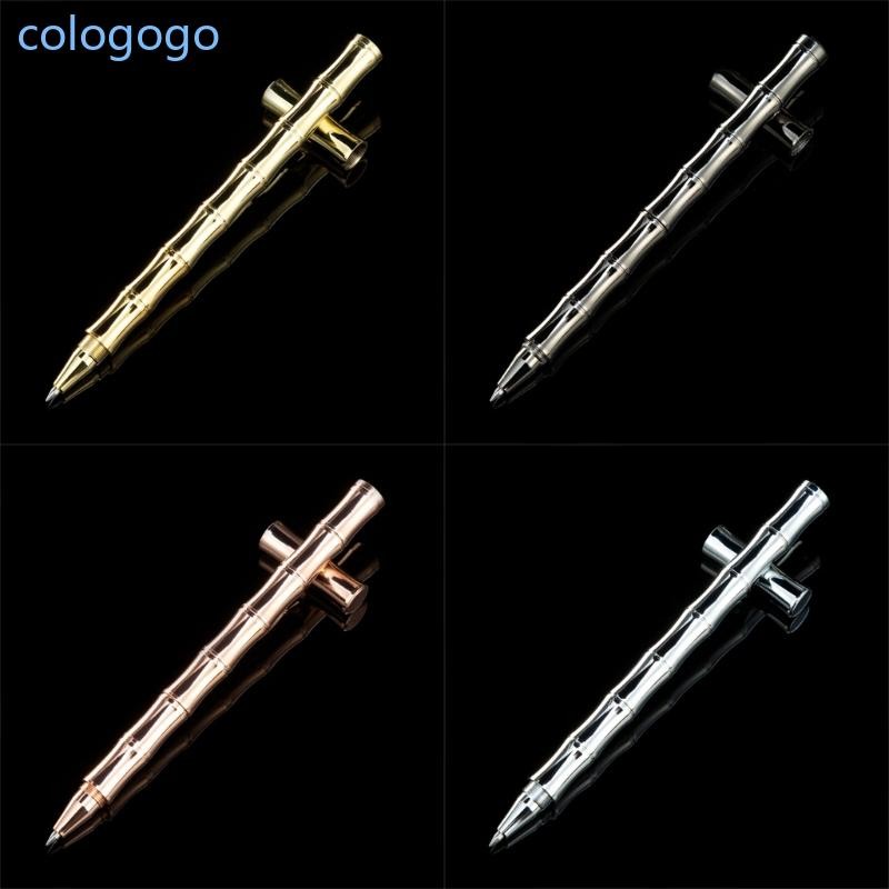 COLO Business Signing Pen Brass Pen Lid Signature Pen Refillable Gel ...