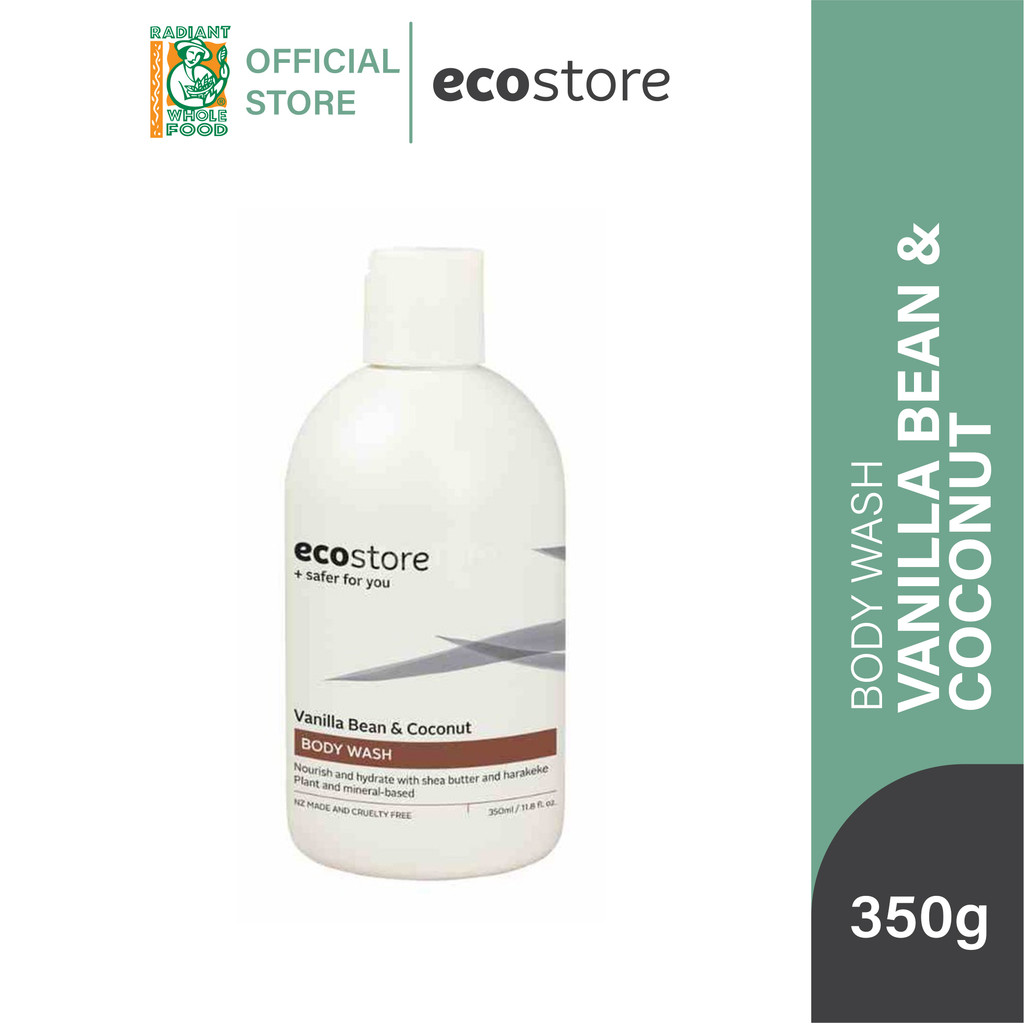 EcoStore Vanilla Bean & Coconut Body Wash (350ml) | Shopee Malaysia