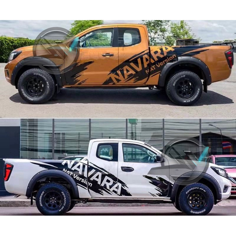 (Ready Stock) S1416# Nissan Navara Car Body Vinyl Decal Sticker ...
