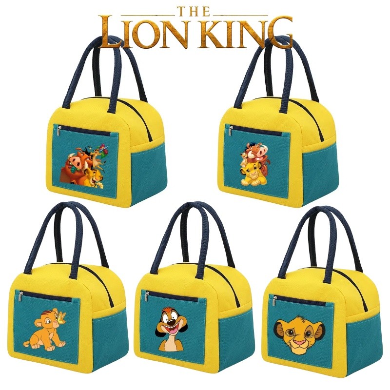 The Lion King lunch bag cartoon printing large capacity aluminum film ...