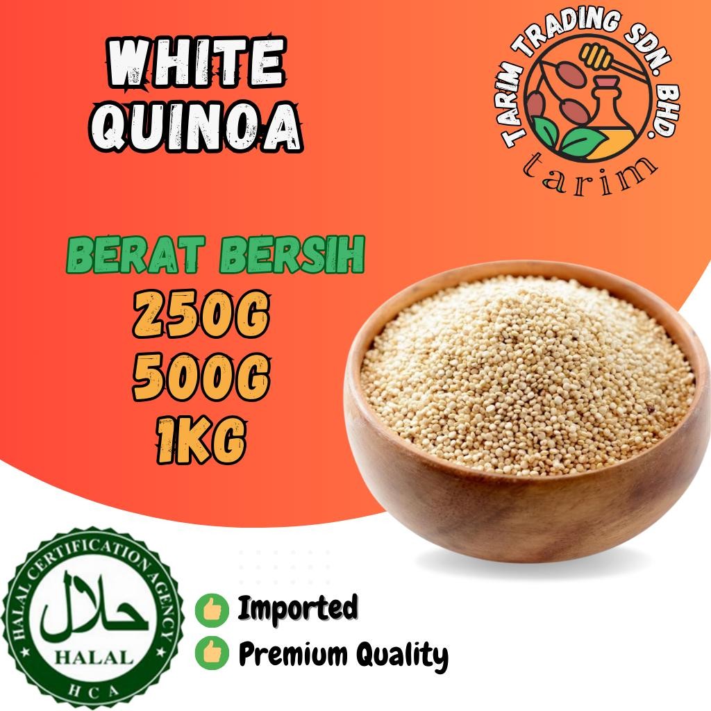 KUINOA PUTIH - WHITE QUINOA 250G/500G/1KG HALAL | Shopee Malaysia