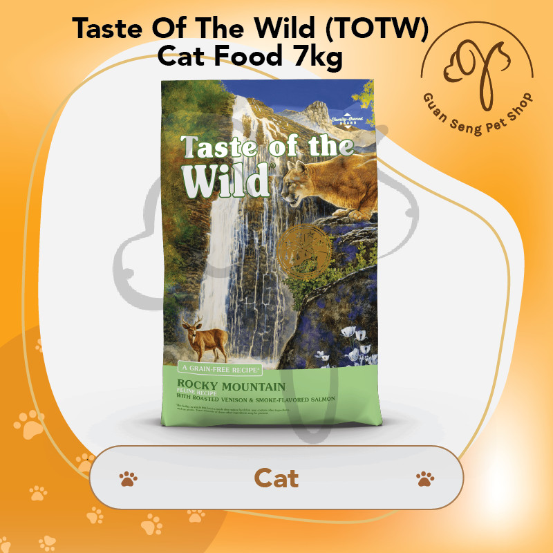 TOTW Taste Of The Wild Rocky Mountain Cat Dry Food Makanan Kucing Cat ...
