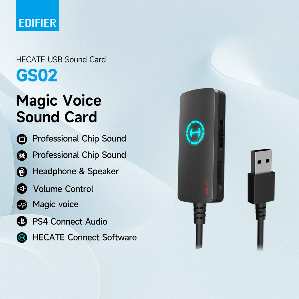 Edifier Hecate GS02 Professional Gaming USB 7.1 Virtual Surround ...