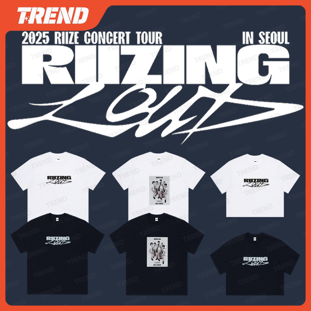 2025 RIIZE Concert Tour "RIIZING LOUD" Merch - Vintage Plus Size Unisex ...