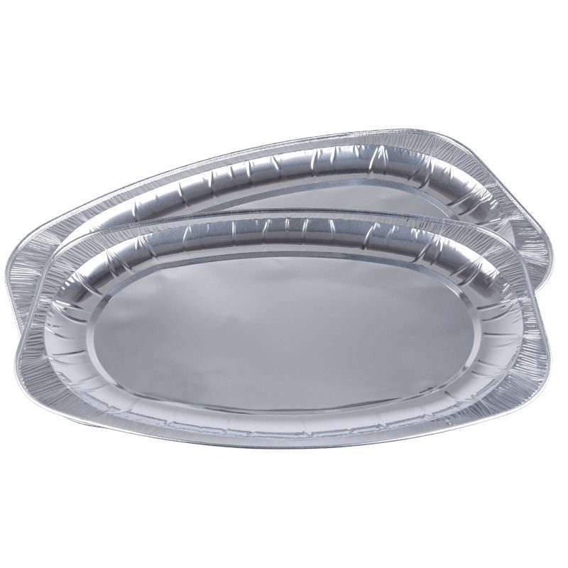 Tinfoil Box Disposable Fast Food Box Oven Baked Rice Barbecue Box Bowl ...