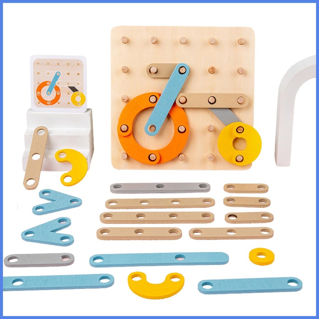 Toddler Shape Puzzle Geometric Shape Puzzle Set Montessori Educational ...