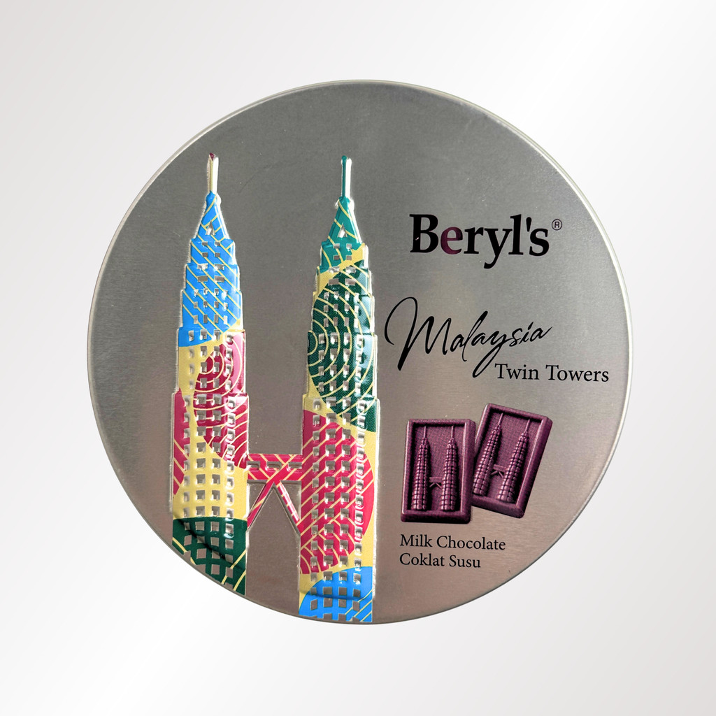 Beryl's Twin Tower Small Tin Milk Chocolate (64g) (Halal Door gift ...
