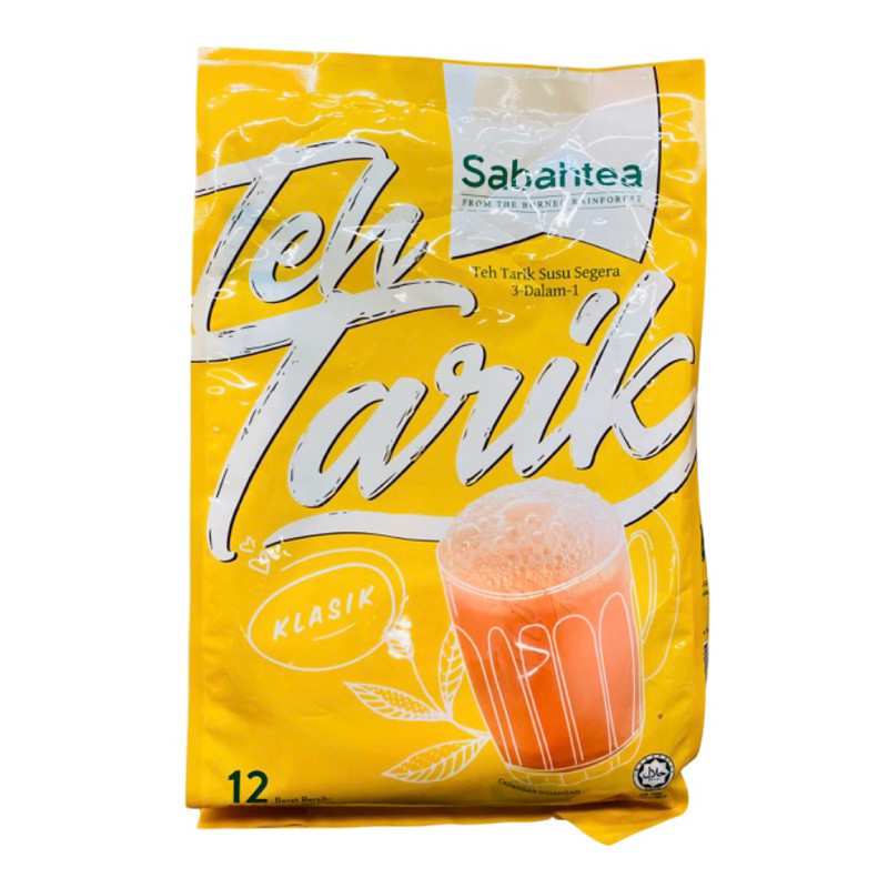 Sabah Tea Teh Tarik 3 in 1 Instant Milk Tea - Original (12s x 30g ...