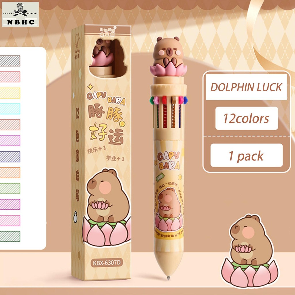 Cartoon Multi-color Ballpoint Pen Efficient and Kid-friendly Design ...