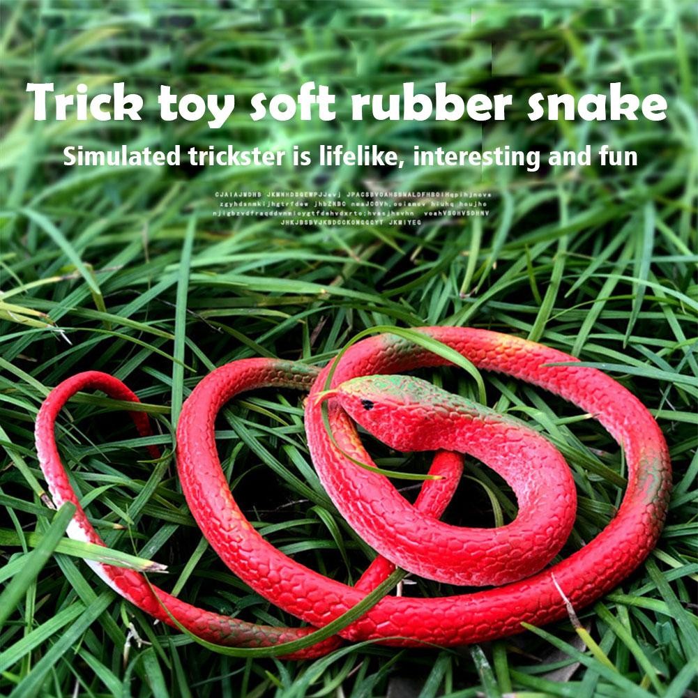 Realistic Rubber Snakes Trick Toy Simulation Snake Snakes Whimsy Rubber ...