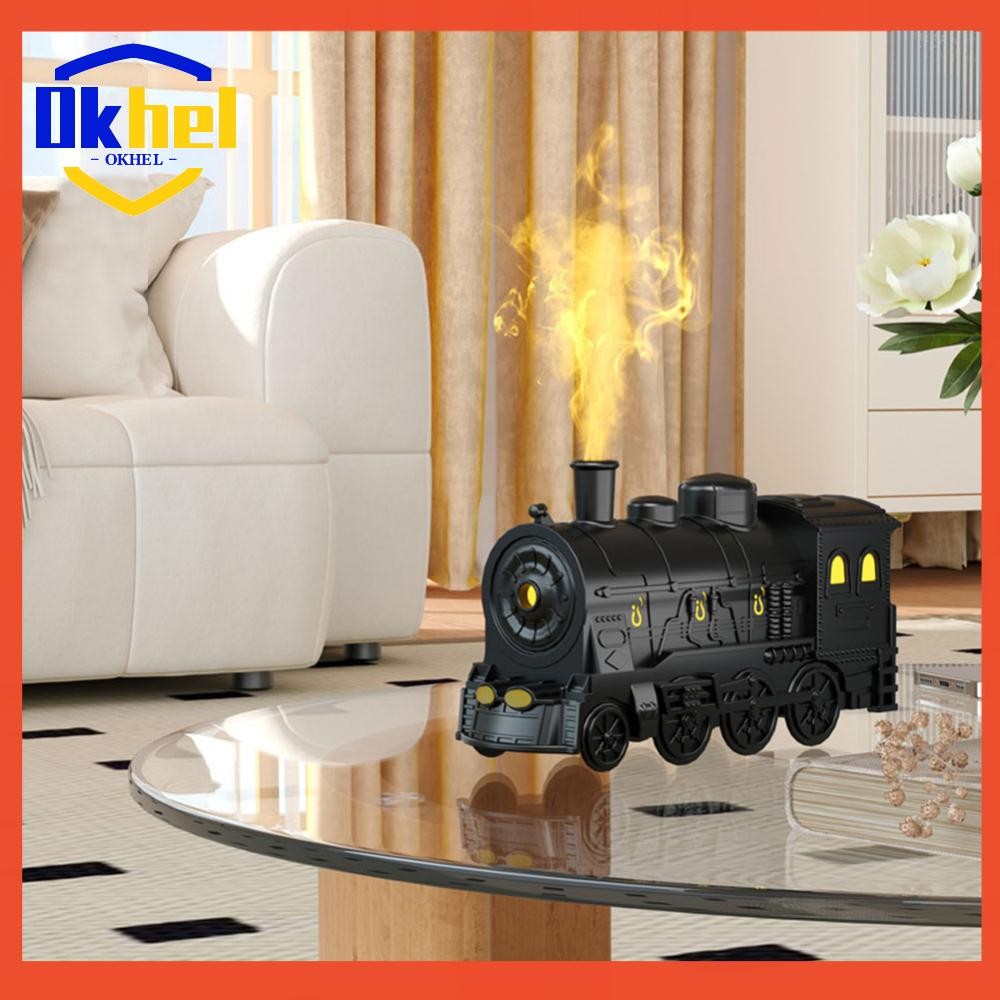 [Okhello.my] Train Shape Aromatherapy Diffuser 300ml Portable Mini ...