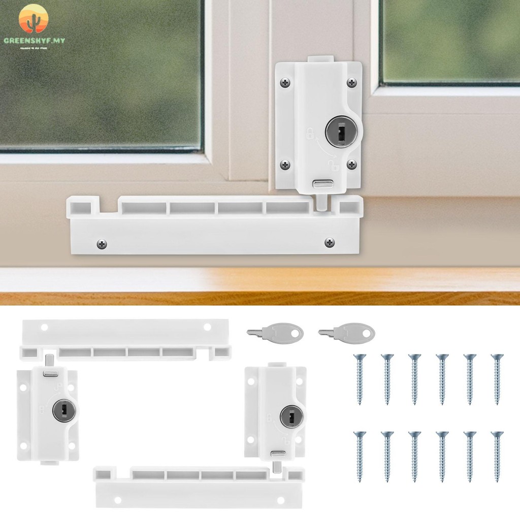 2 Pcs Sliding Door Locks Practical Sliding Window Locks Easy Assembly ...