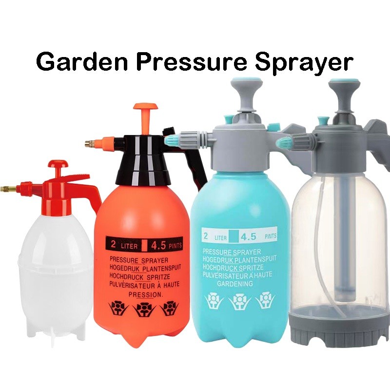Garden Pressure Sprayer Size: 0.8L, 2L, 2.5L Lock Type Adjustable Spray ...