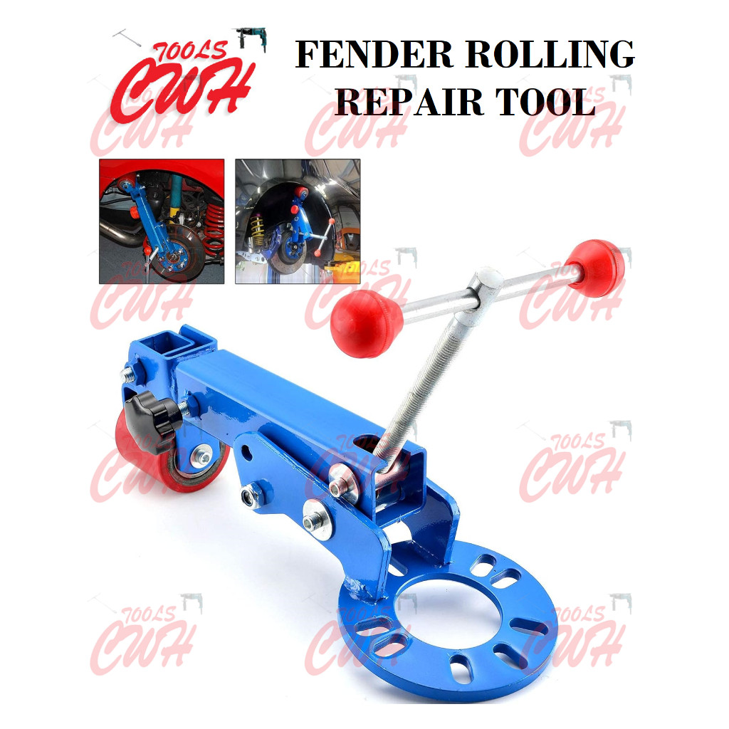 VEHICLE CAR FENDER ROLLER ROLLING REFORMING REFOMER REPAIR TOOL ...