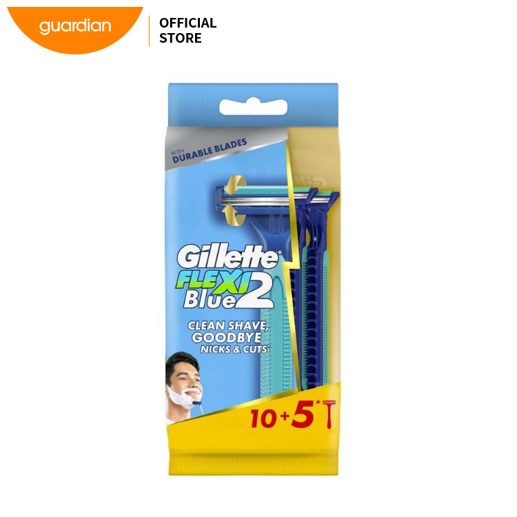 Gillette Blue II Flexi 10+5S | Shopee Malaysia