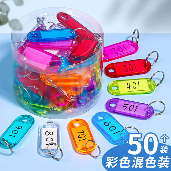 keychain ring cat keychain Tag tag kunci fob kunci kalis air, storan ...