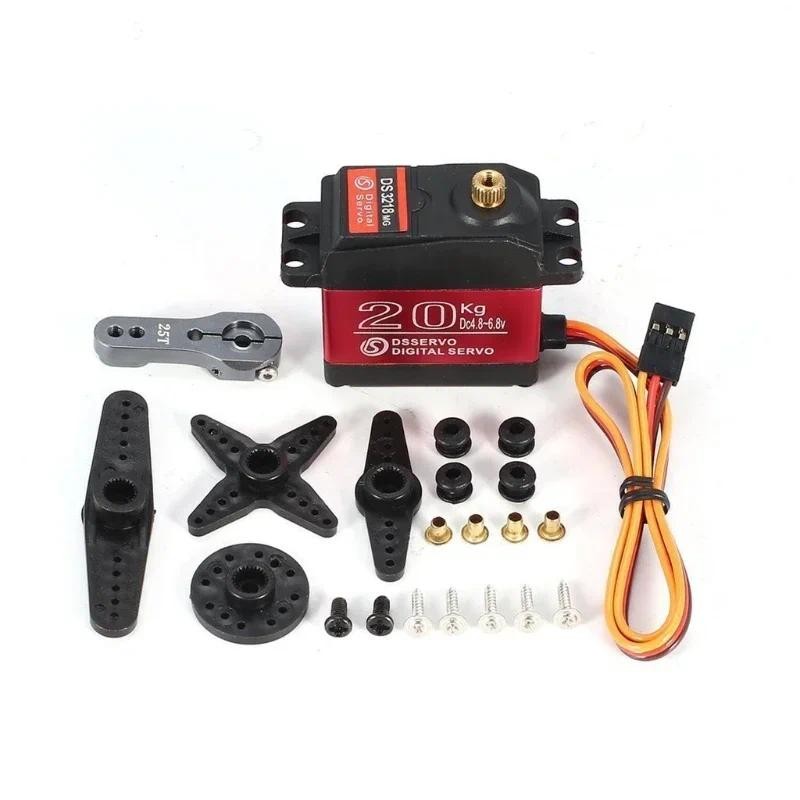 Waterproof Servo High Speed DS3218 20KG 180/270 Degree Digital Servo ...