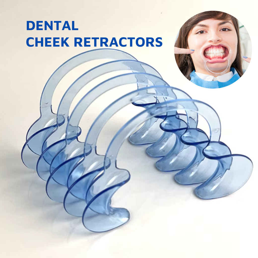 10pcs/pack Dental mouth retractor C-shape Cheek retractor Orthodontic ...