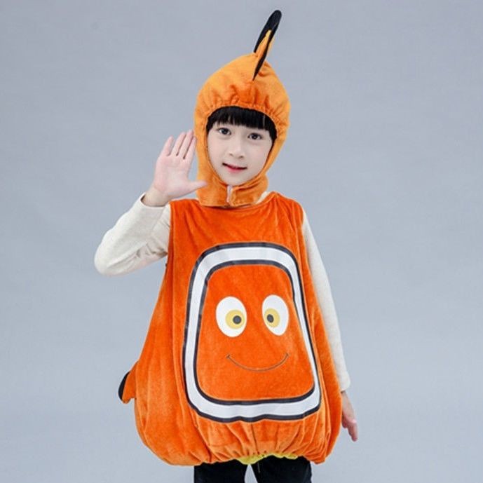 Halloween Children Costume Kindergarten Boys Girls Clownfish Nemo ...