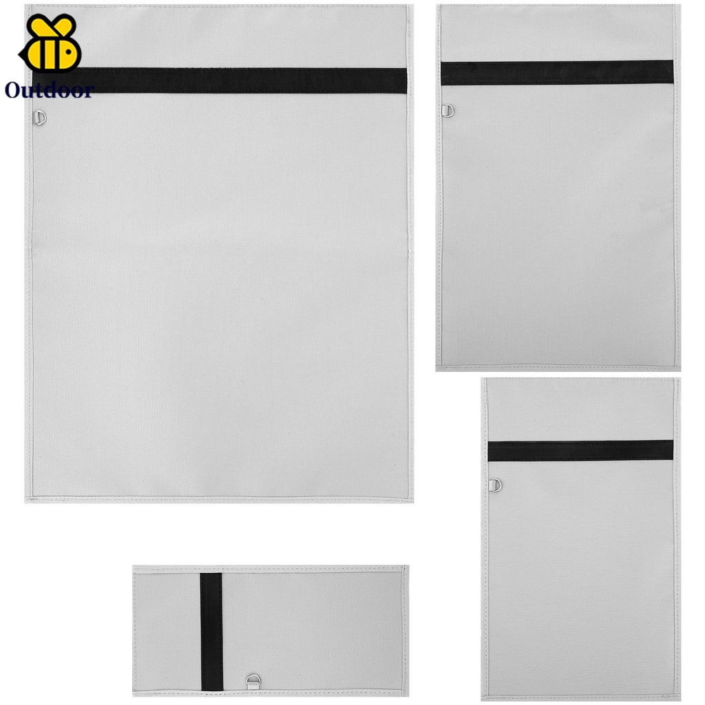 4Pcs Faraday Bags RFID Faraday Pouch with Handle Fireproof Waterproof ...