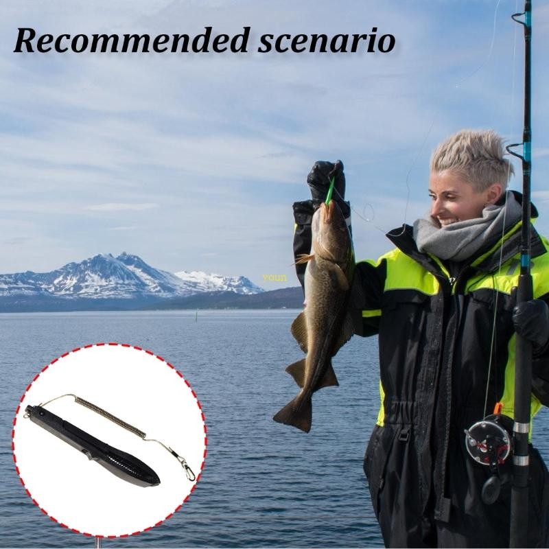 youn Fish Lip Grabber Fish Body Clamps Fishing Hand Tool Fish Clamp ...