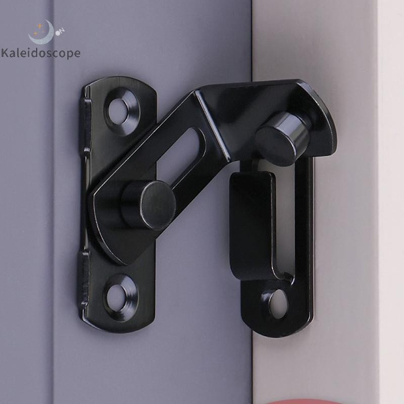Kaleidoscope Door Lock Guard Latch Bolt 90 180 Degree Stainless Steel ...
