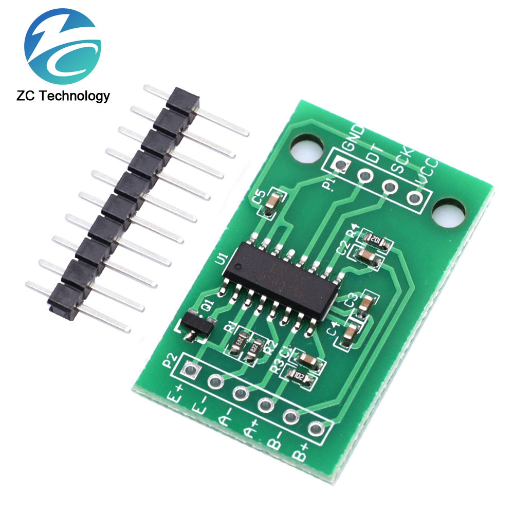 For Arduino Dual Channel HX711 Weighing Pressure Sensor 24-bit ...