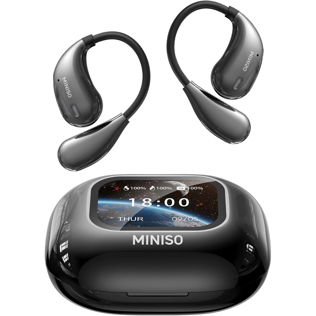 MINISO M95 Open Ear Earbuds, True Wireless Over The Ear Earbuds ...