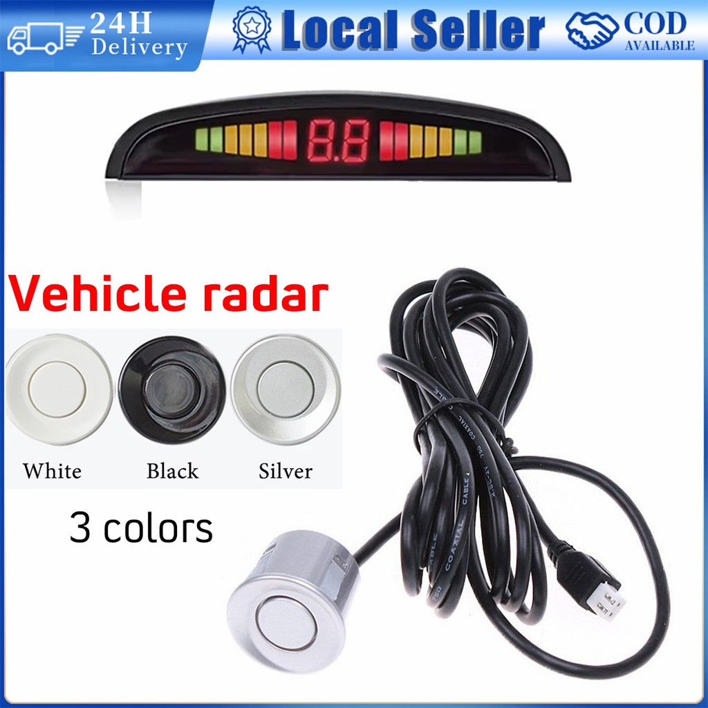 Universal Parking Sensor Kit Buzzer 12V 22mm Reverse Backup Radar Sound ...