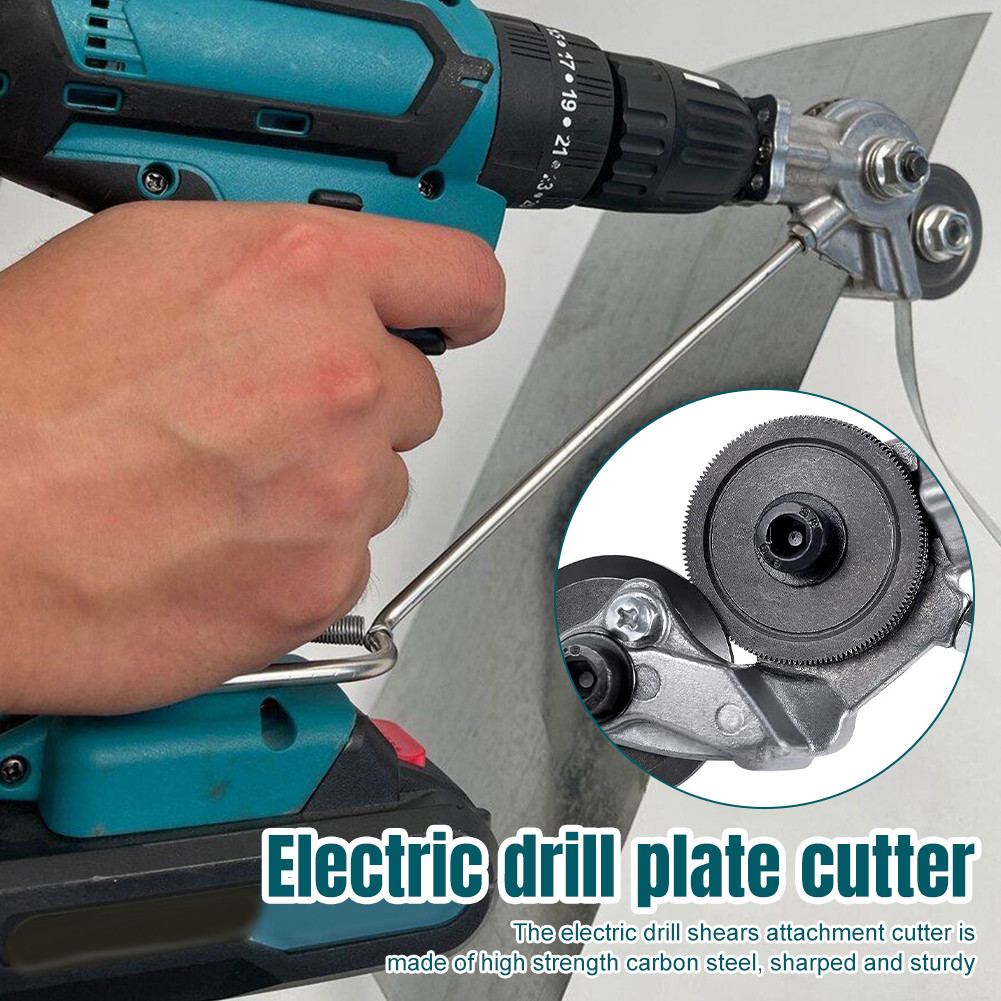 Electric Drill Plate Cutter DIY Metal Sheet Cutter Free Cutting Tool ...