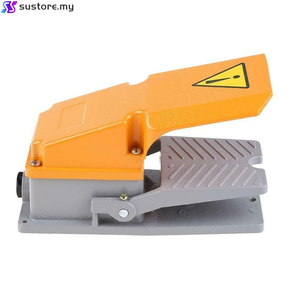 [Super] Heavy Duty Foot Switch Pedal Cast Aluminum 15A SPDT with Guard ...