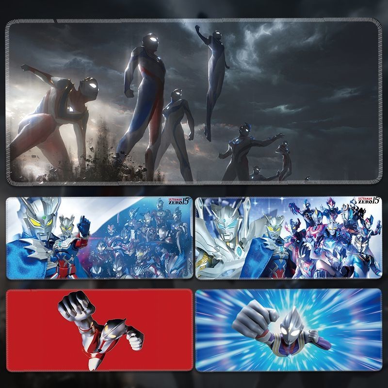 Ultraman Mouse Pad Oversized Learning Degazeta Desk Pad Customized ...