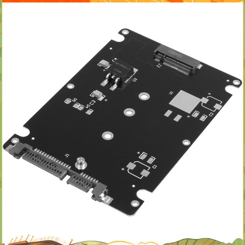 Black B + M key Socket 2 M.2 NGFF (SATA) SSD to 2.5 SATA Adapter Card with Case | Shopee Malaysia