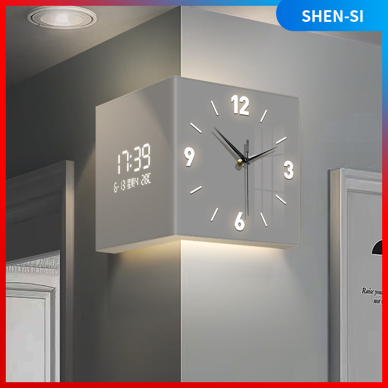 Ready Stock Living Room Corner Clock Perpetual Calendar New Style ...