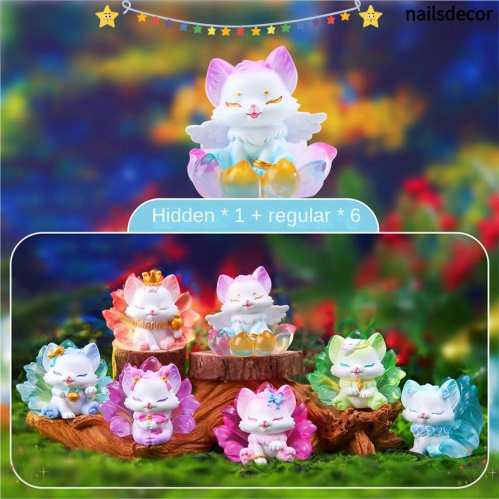 YUSENS Sanrio Blind Boxes, Cartoon Kuromi Box Toys, Chinese Chibi ...