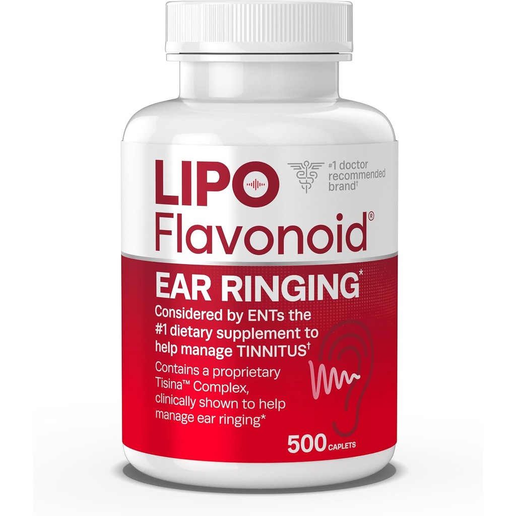 Lipo-Flavonoid Plus,Tinnitus Relief for Ringing Ears, OTC Flavonoid Ear ...