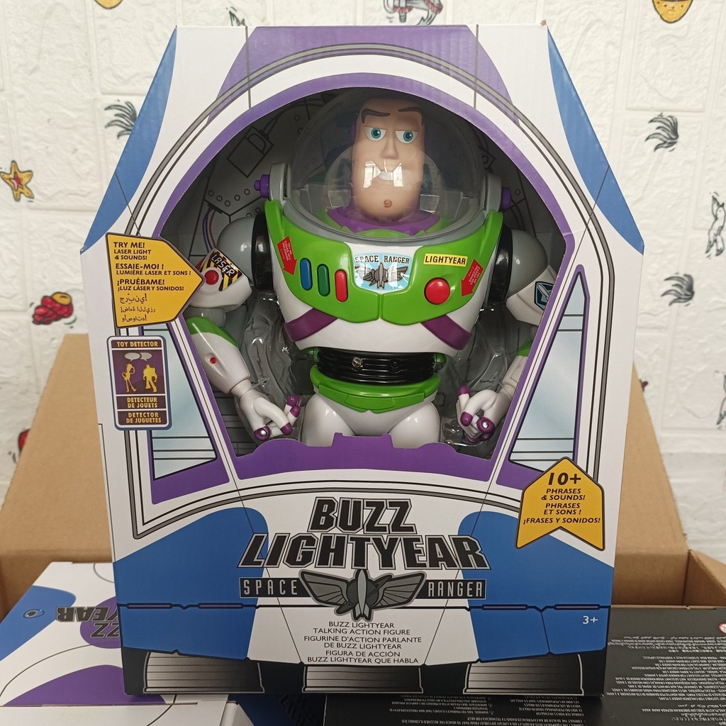 Toy Story 4 Voice-Speaking Sheriff Woody Cowboy Tris Jesse Buzz ...