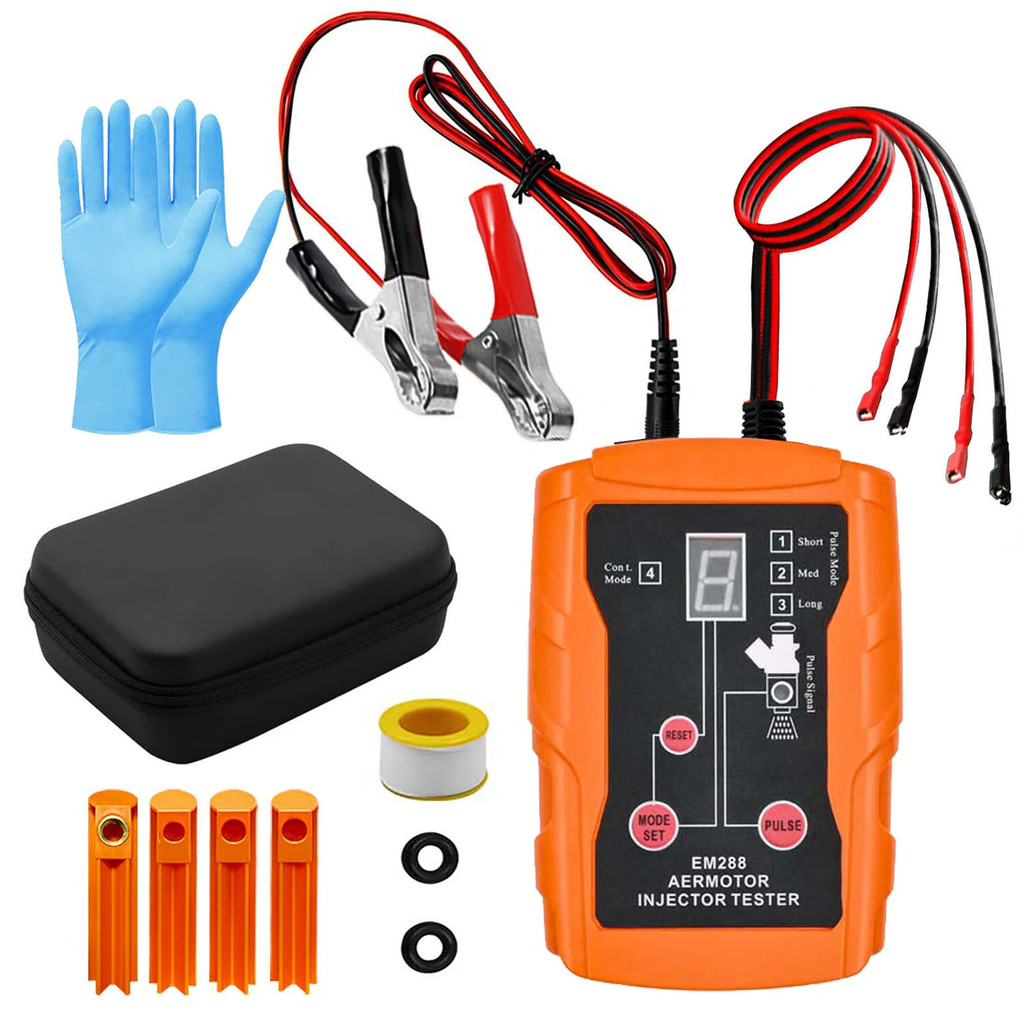 Fuel Injector Cleaner Kit Set Universal Fuel Injector Tester and ...