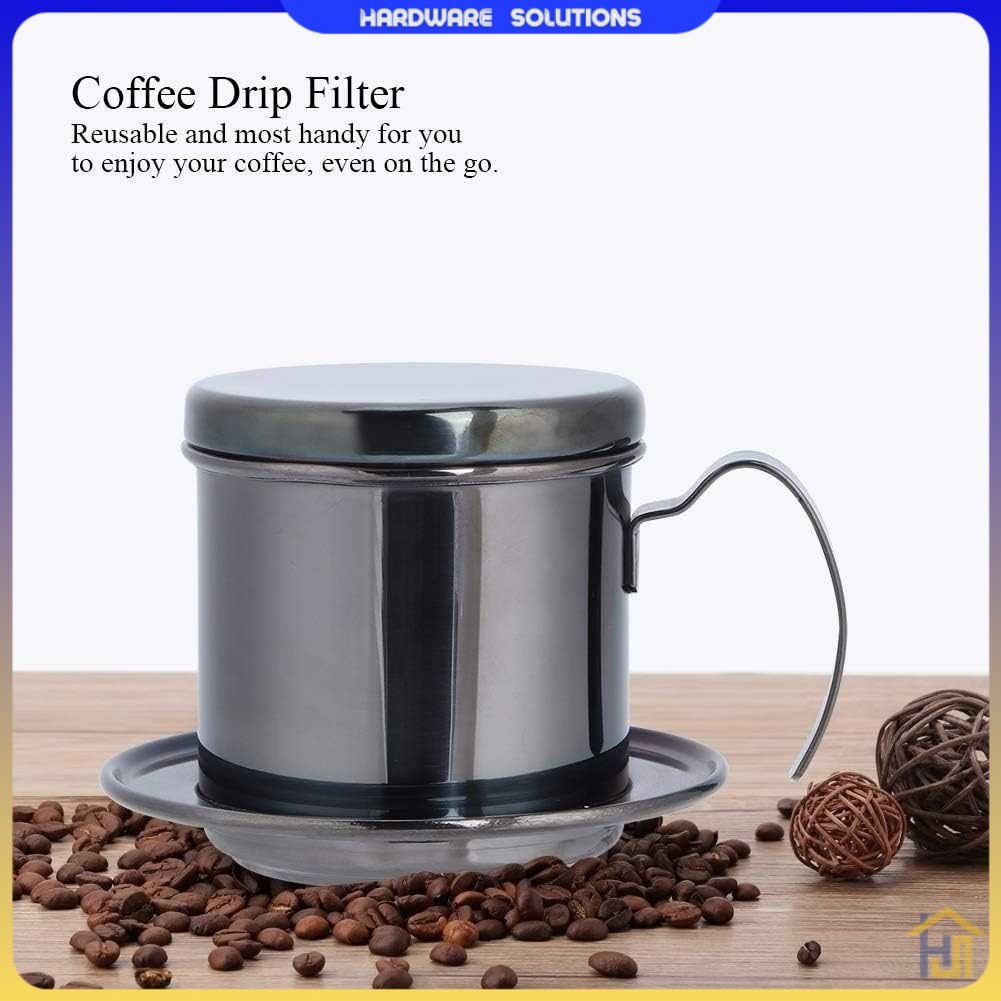 One Two Cups Vietnam Drip Coffee Filter Screw Coffee Strainer 120ml 7Q ...