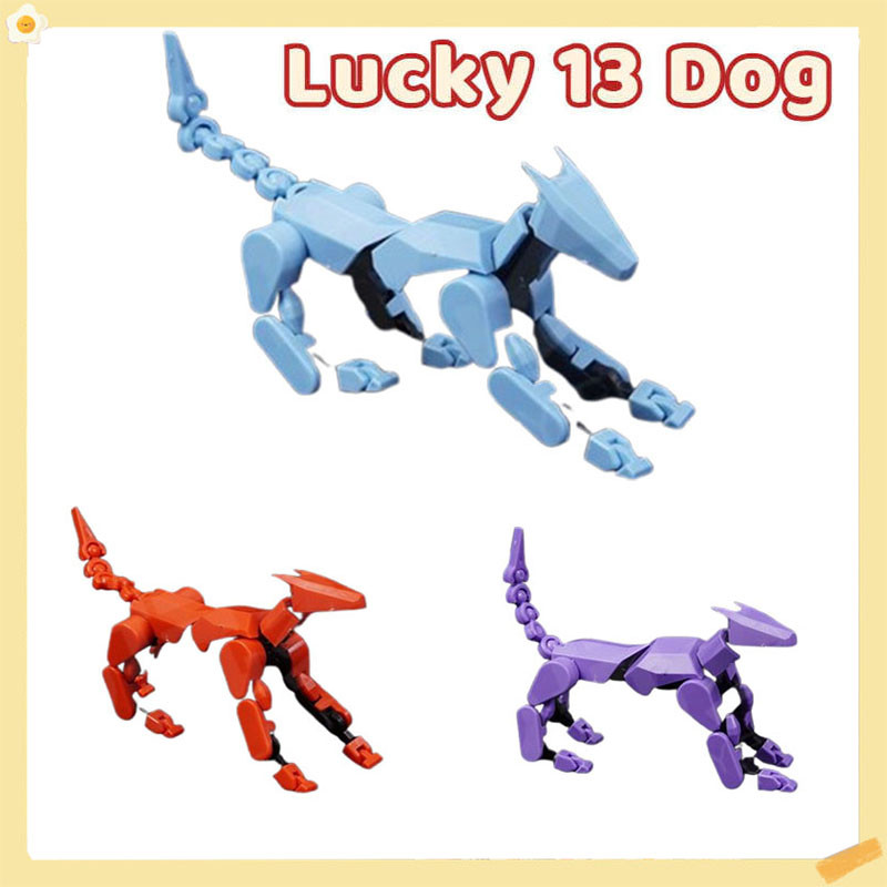 Lucky 13 Action Figure Mounts Dog Dummy 13 Multi Joint Movable DIY Doll ...
